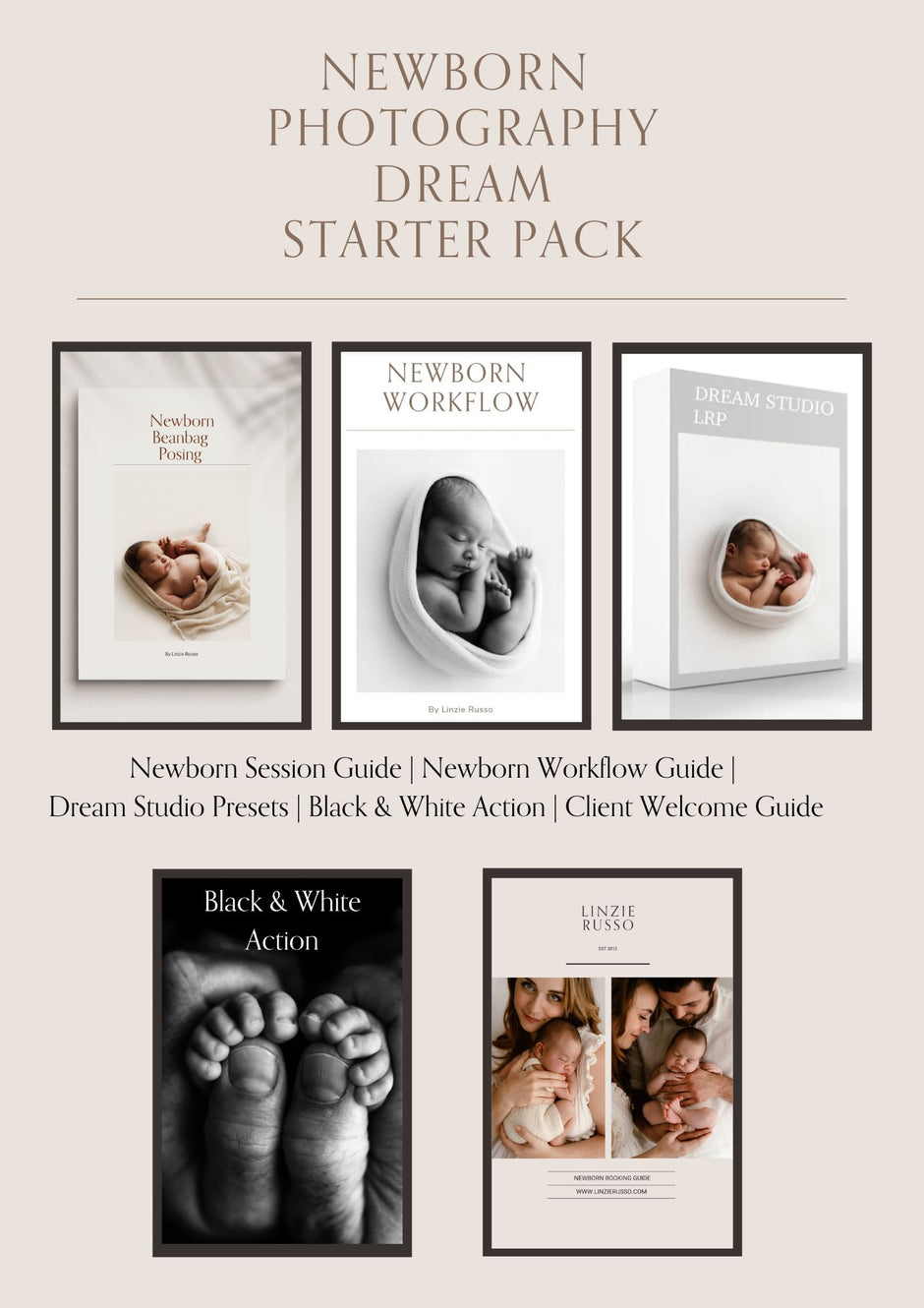 Newborn Wraps and Drops – Studio Linzie